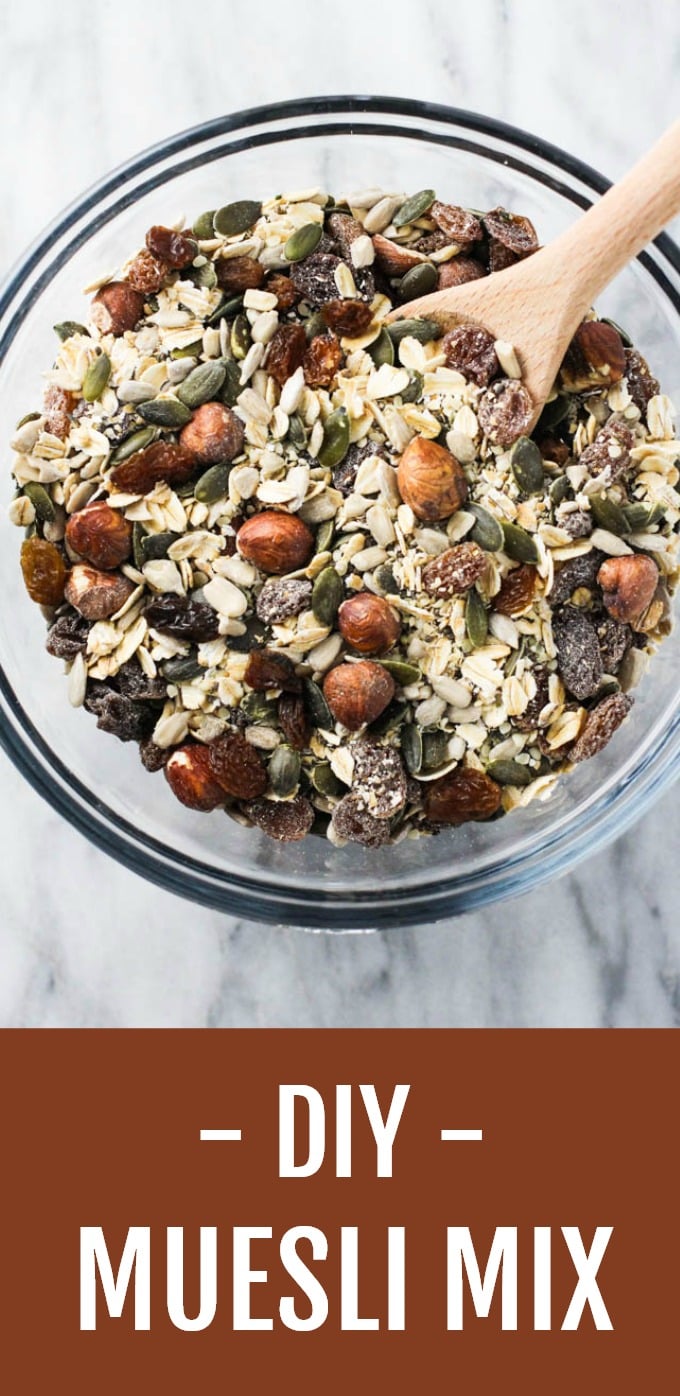 How to Make Muesli (Easy Homemade Recipe) | MariaUshakova.com