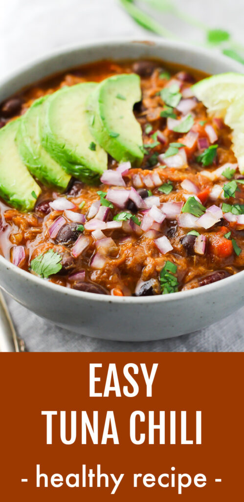 Easy Tuna Chili Recipe | MariaUshakova.com