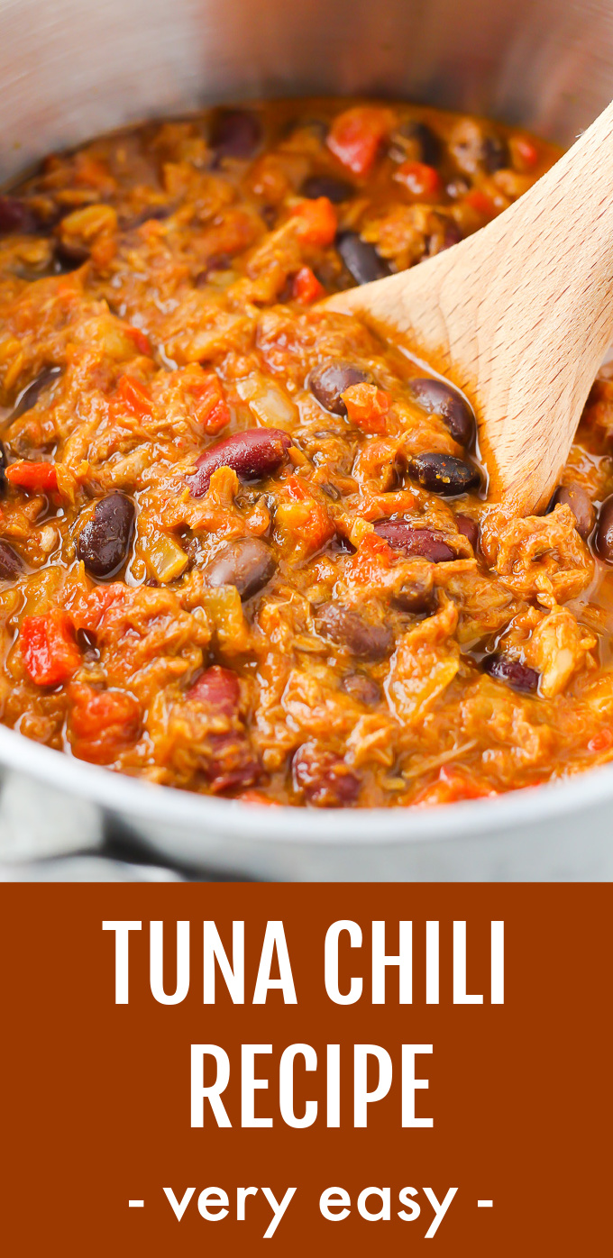 Easy Tuna Chili Recipe | MariaUshakova.com