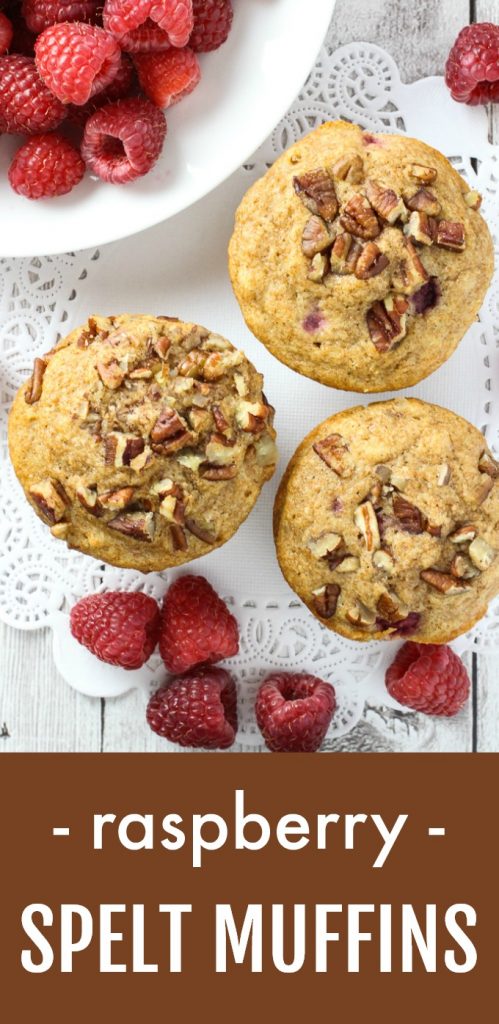 Healthy Raspberry Muffins | MariaUshakova.com