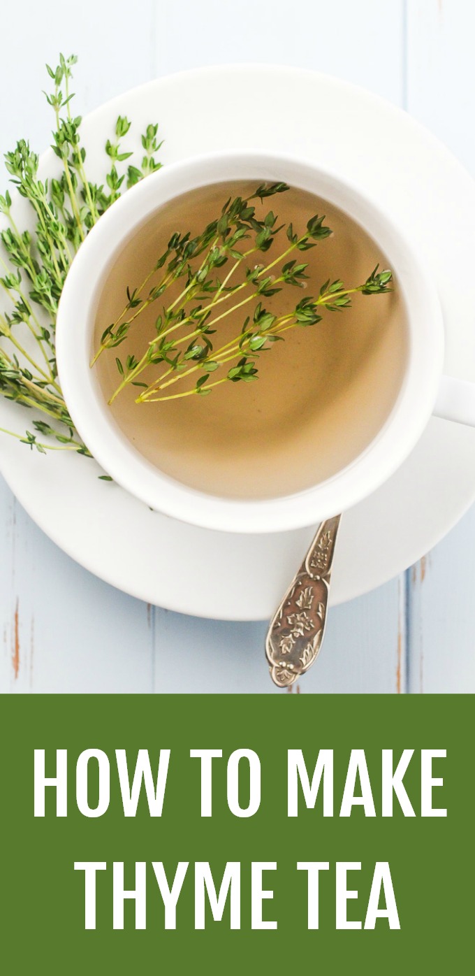 How to Make Thyme Tea with Fresh and Dried Thyme | MariaUshakova.com