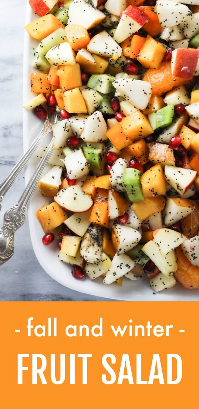 Fall and Winter Fruit Salad | MariaUshakova.com