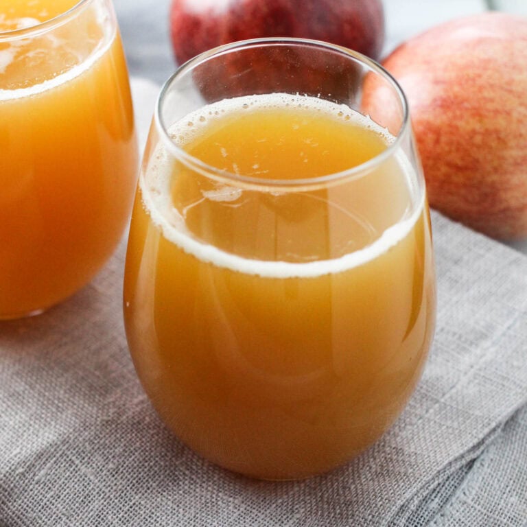 How to Make Apple Juice with a Blender (Easy Recipe) | MariaUshakova.com