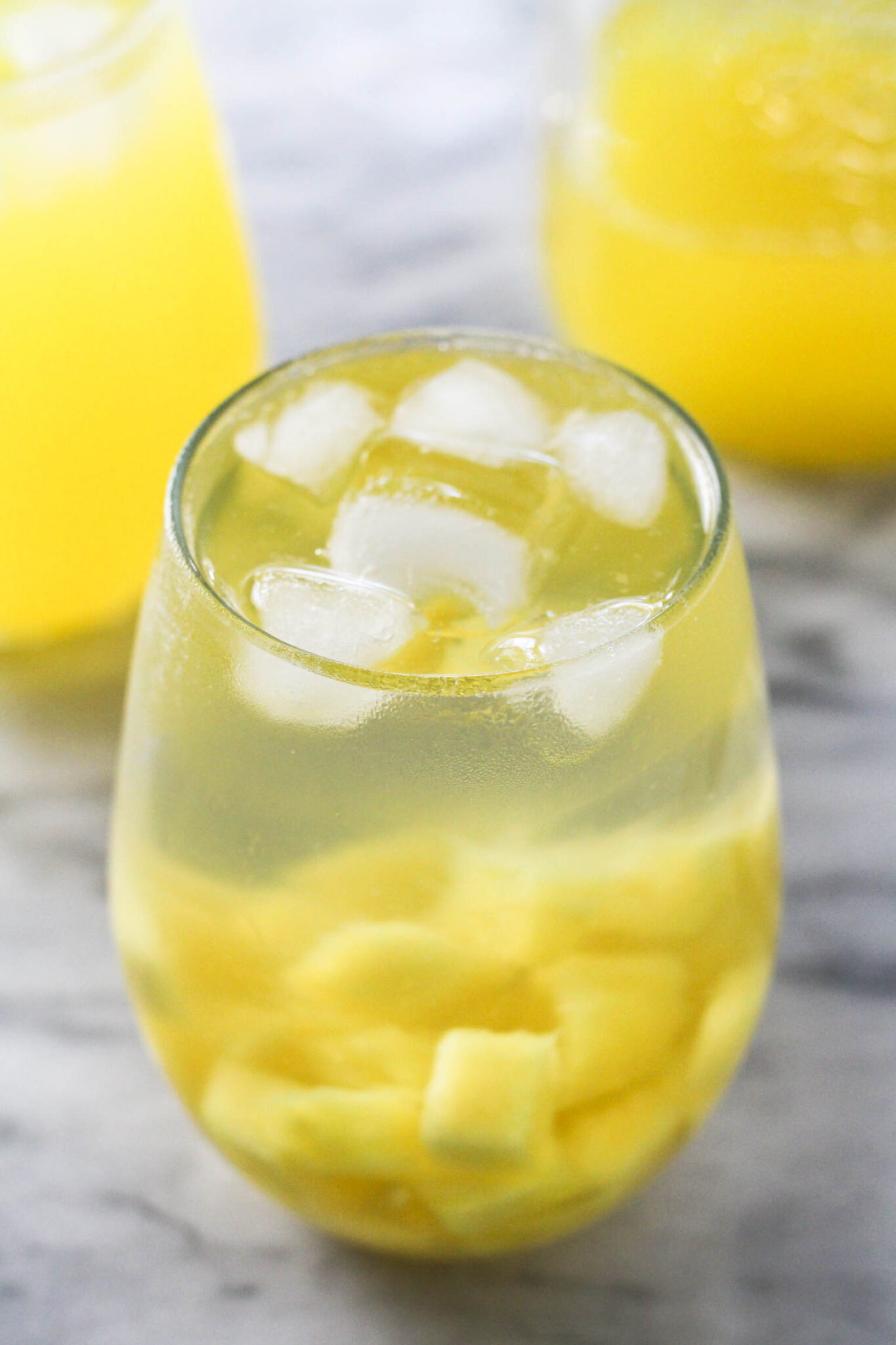 How to Make Pineapple Water (2 Easy Recipes) | MariaUshakova.com