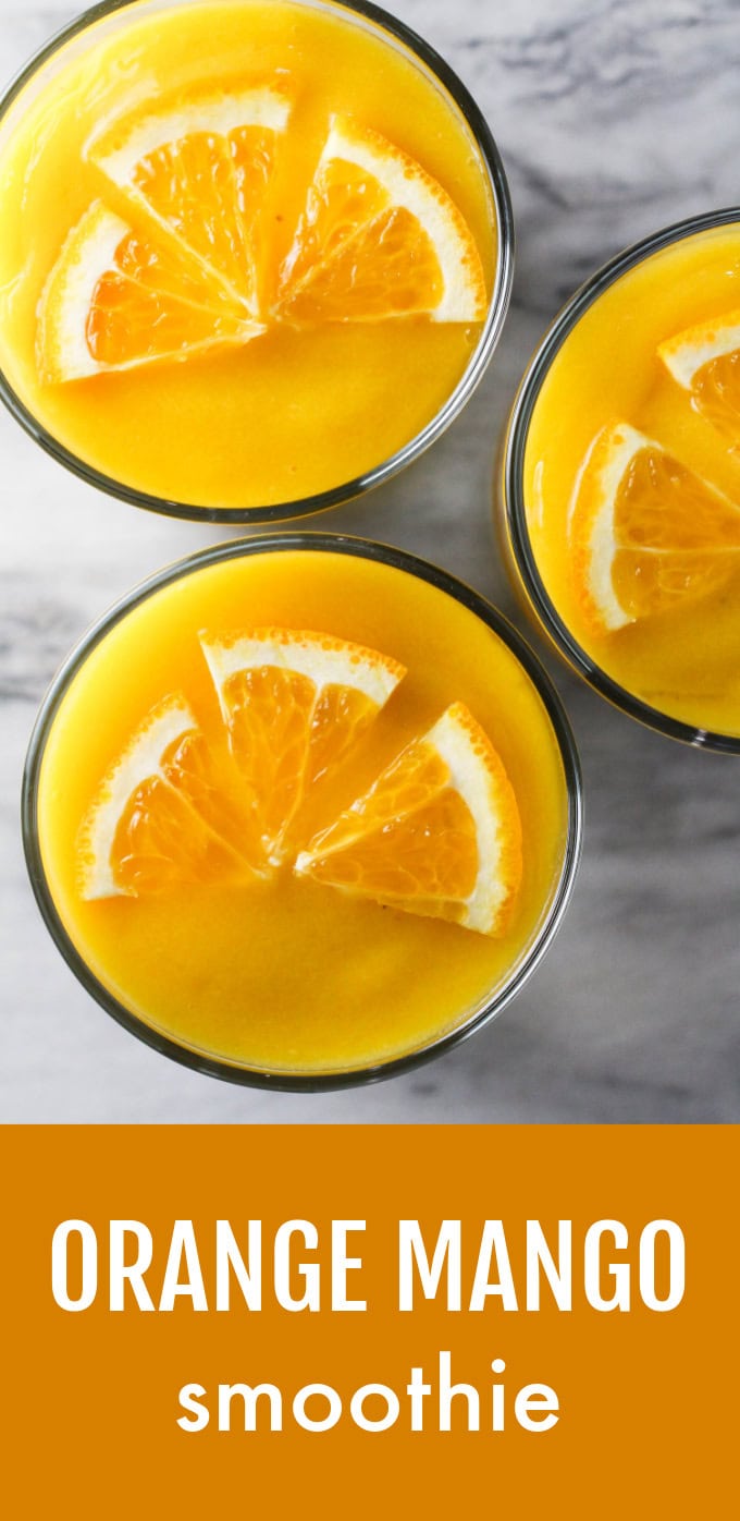Orange Mango Smoothie Recipe (Easy and Healthy) | MariaUshakova.com