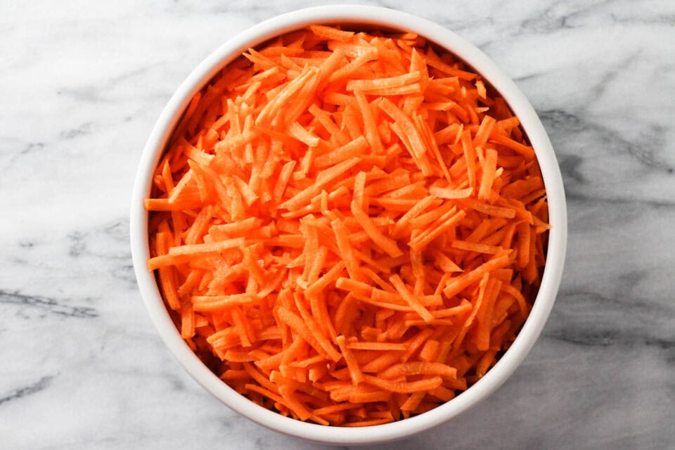 Raw Carrot Salad Recipe (with a Simple Dressing) | MariaUshakova.com