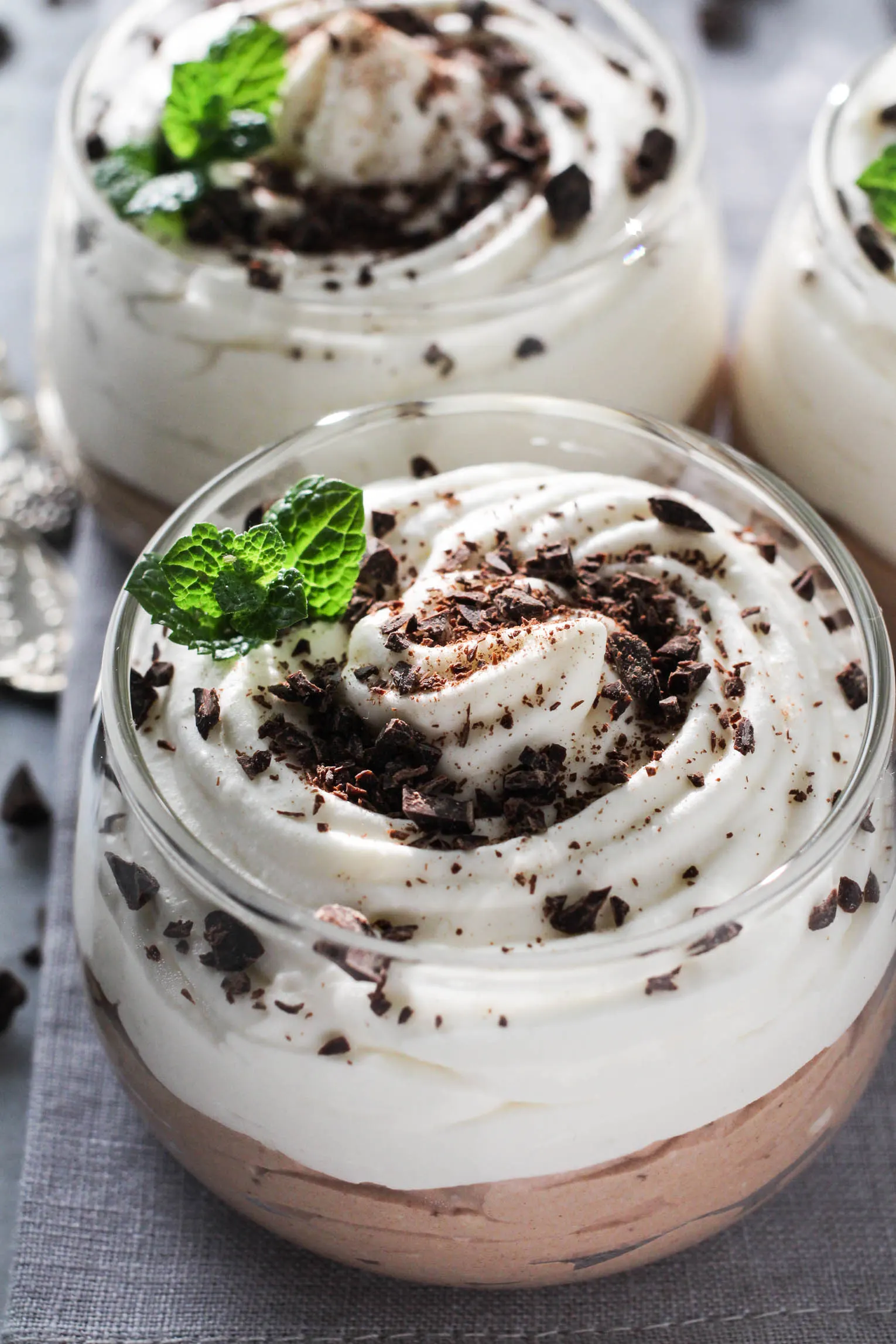 Cottage Cheese Mousse Recipe (Vanilla and Chocolate) | MariaUshakova.com