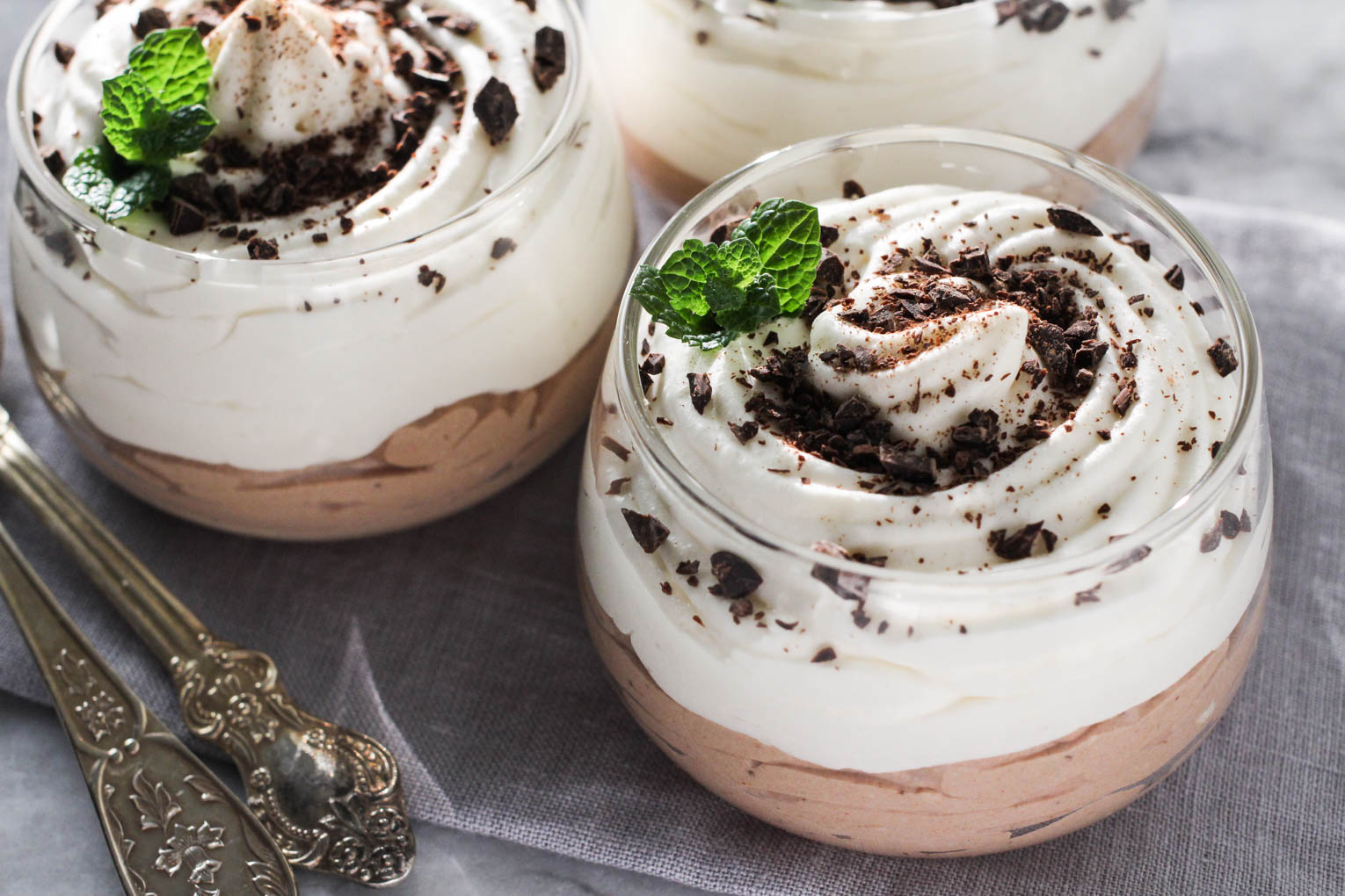 Cottage Cheese Mousse Recipe (Vanilla and Chocolate) | MariaUshakova.com