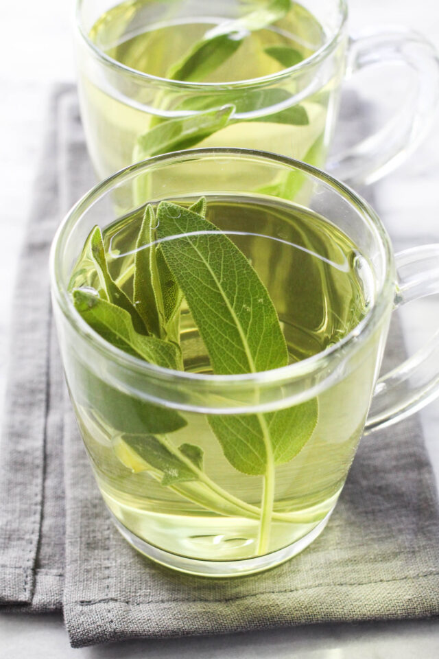 How to Make Sage Tea with Fresh or Dried Sage | MariaUshakova.com