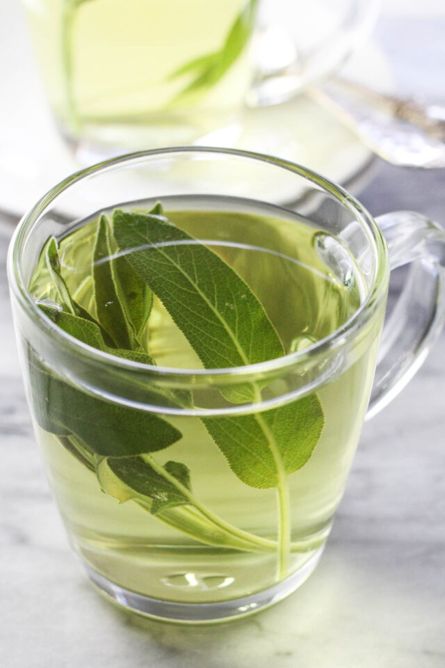 How to Make Sage Tea with Fresh or Dried Sage | MariaUshakova.com
