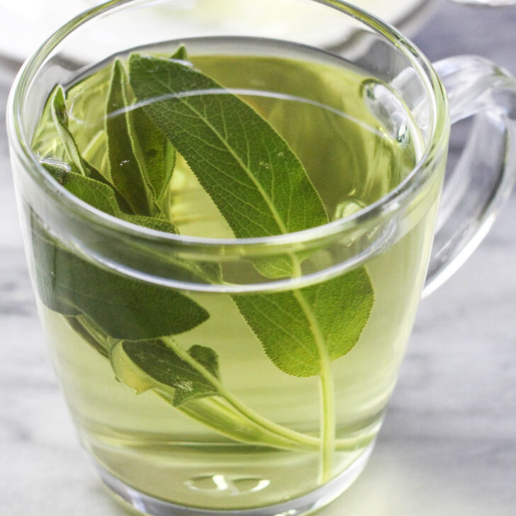 How to Make Sage Tea with Fresh or Dried Sage | MariaUshakova.com