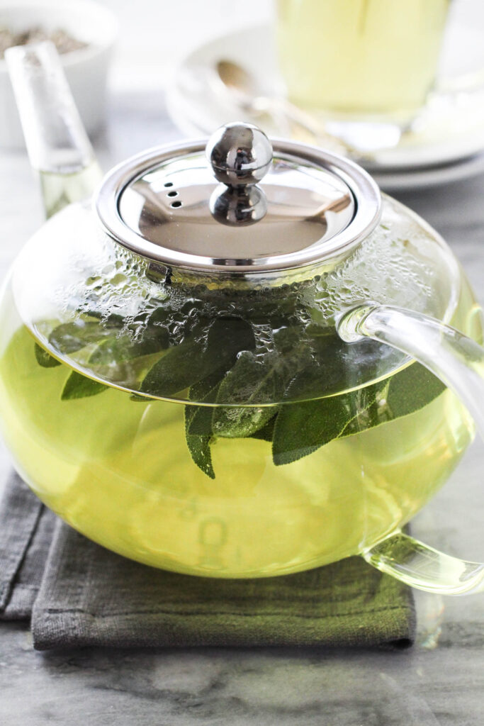 How to Make Sage Tea with Fresh or Dried Sage | MariaUshakova.com