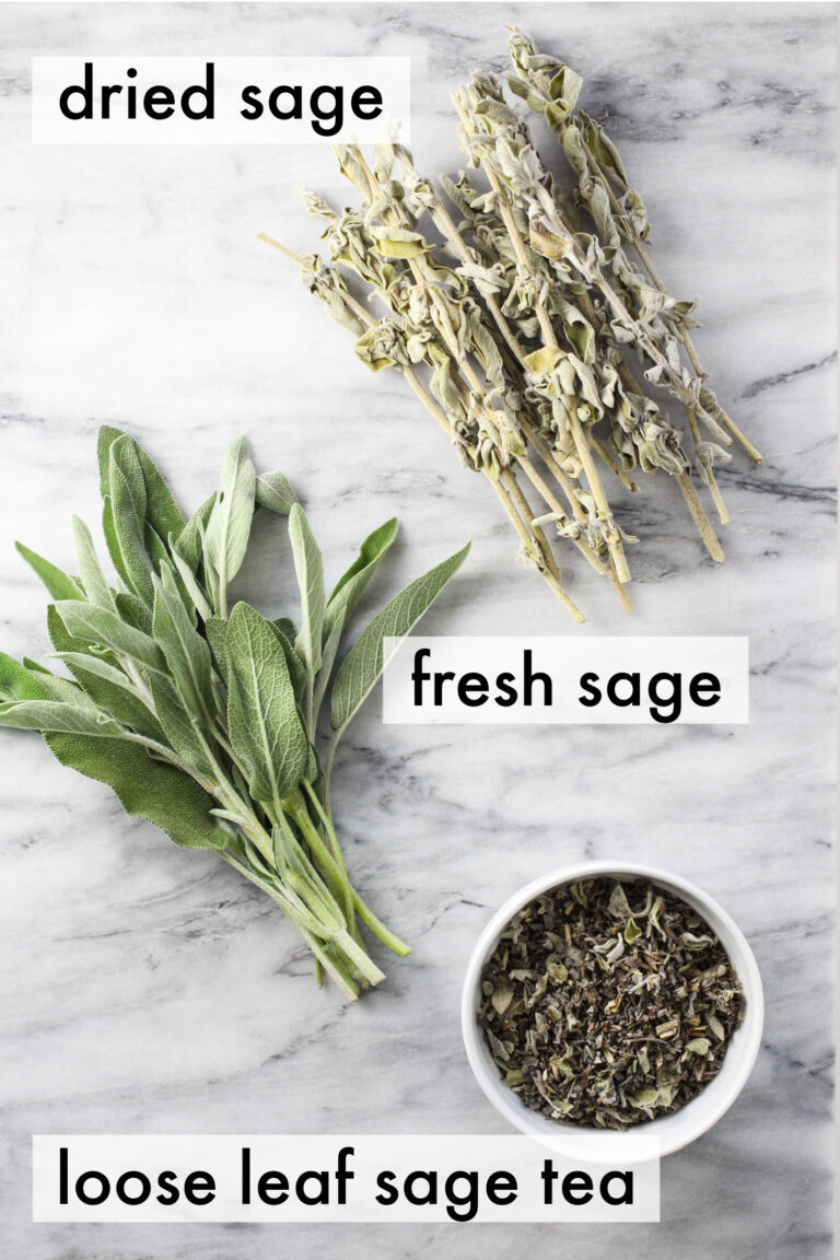 How to Make Sage Tea with Fresh or Dried Sage | MariaUshakova.com