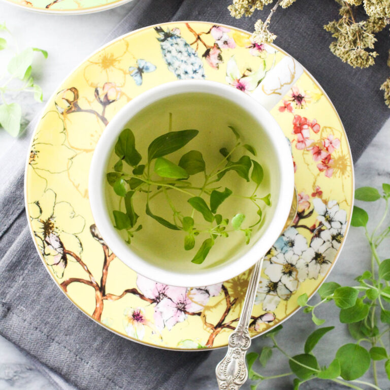 How to Make Oregano Tea with Fresh or Dried Oregano | MariaUshakova.com