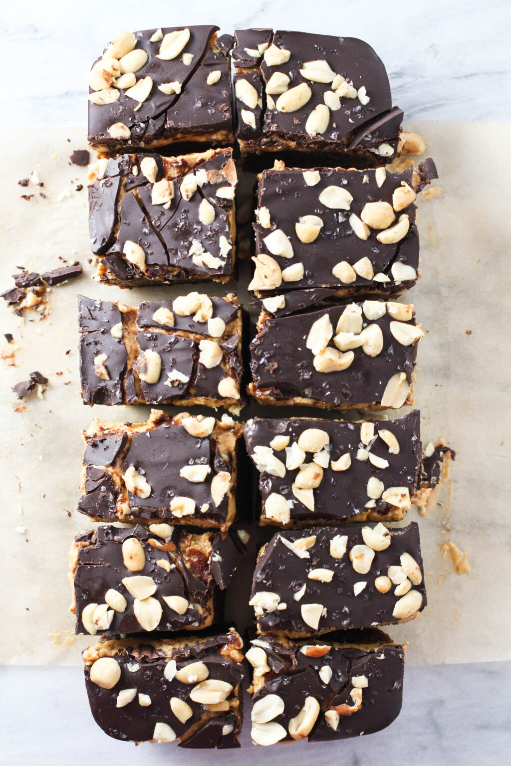 Prune Bars with Peanut Butter and Chocolate | MariaUshakova.com