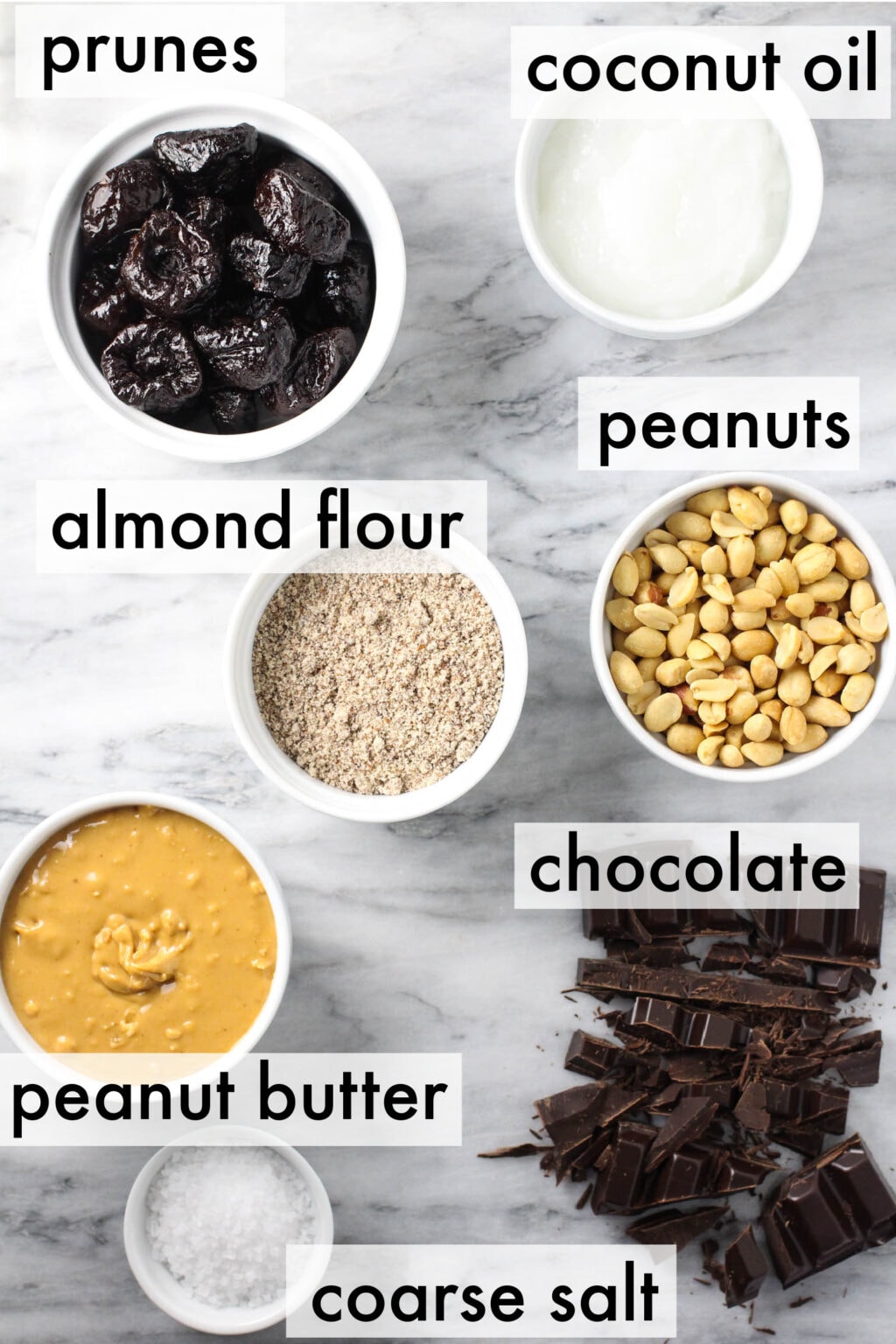Prune Bars with Peanut Butter and Chocolate | MariaUshakova.com